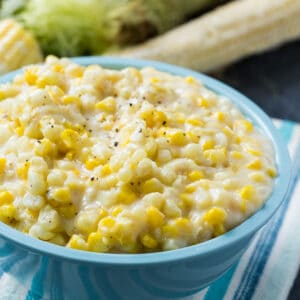 Skinny Creamed Corn - Skinny Southern Recipes
