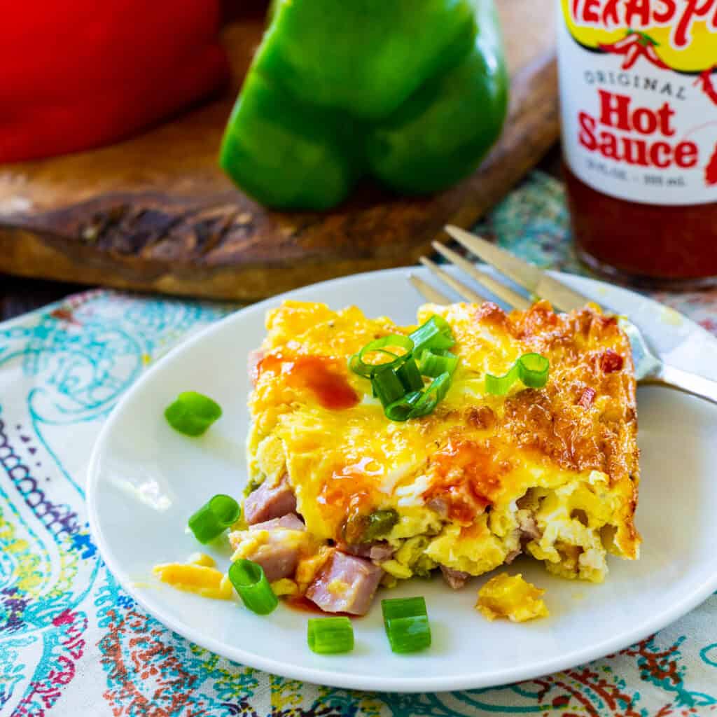 Baked Denver Omelet - Skinny Southern Recipes